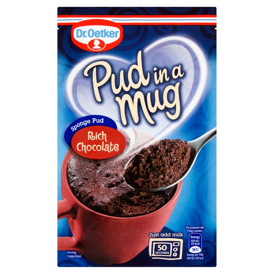 Dr. Oetker Rich Chocolate Pud in a Mug - Ocado