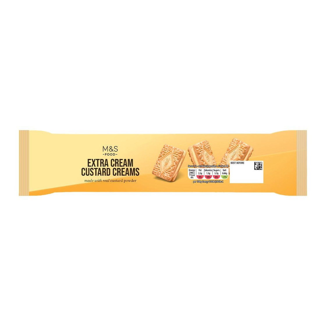 M&S Extra Cream Custard Creams - Ocado