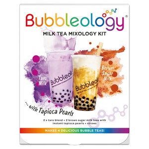 Bubbleology Milk Bubble Tea Mixology Kit with Tapioca Pearls - Ocado