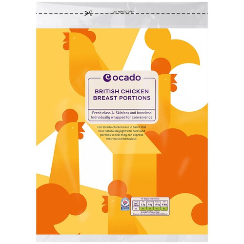Ocado British Chicken Breast Portions - Ocado