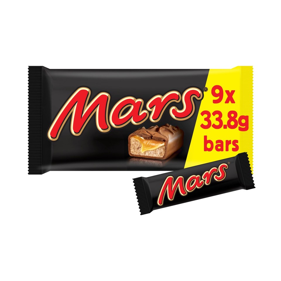 Mars Caramel, Nougat & Milk Chocolate Snack Size Bars Multipack - Ocado