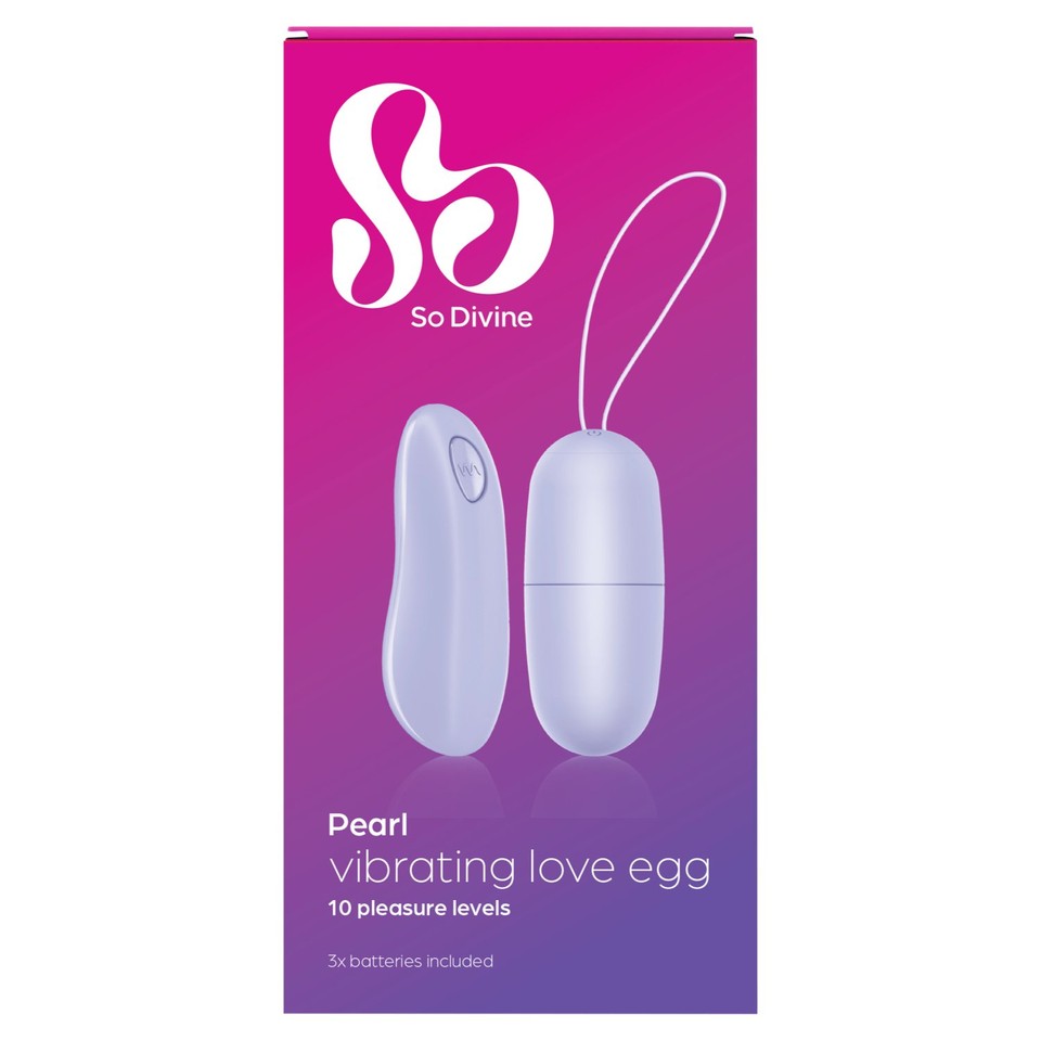 So Divine So Divine Pearl Remote Control Love Egg - Ocado