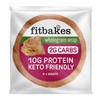 Fitbakes Low Carb Tortilla Wraps Keto Bread Protein Wrap - Ocado