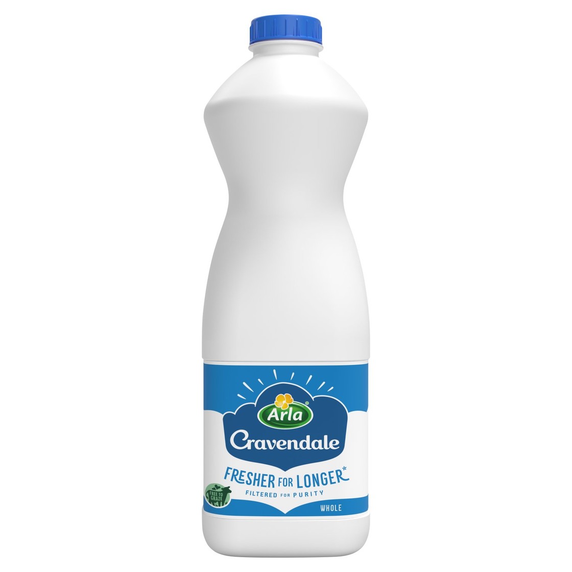 Cravendale Filtered Fresh Whole Milk 1L Fresher for Longer - Ocado
