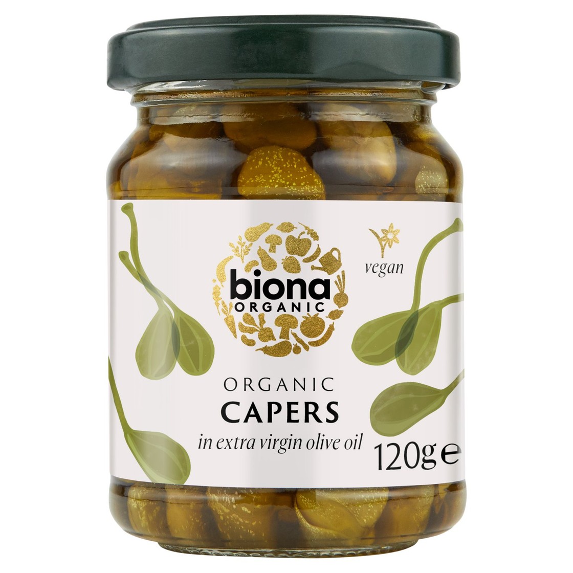Biona Organic Capers in Extra Virgin Olive Oil - Ocado