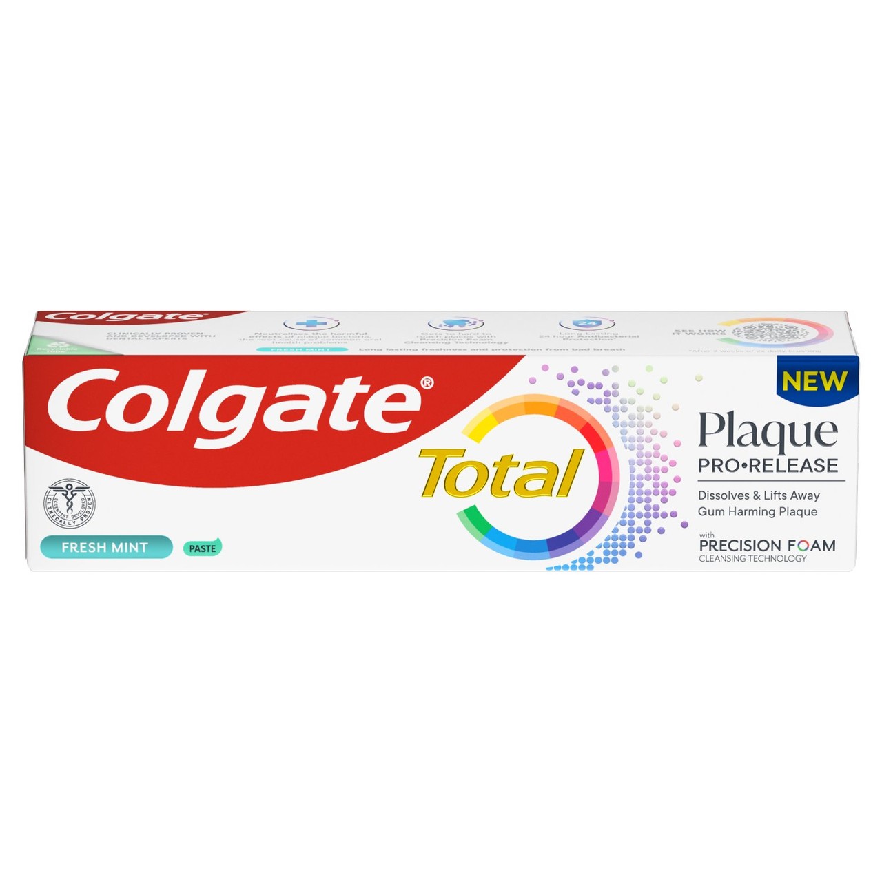 Colgate Total Plaque Pro Release Fresh Mint Toothpaste - Ocado