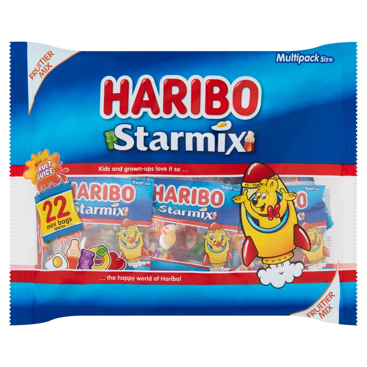 Haribo Starmix Sweets 22 Treatsize Mini Bags - Ocado