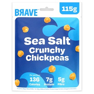 BRAVE Roasted Chickpeas Sea Salt Sharing - Ocado