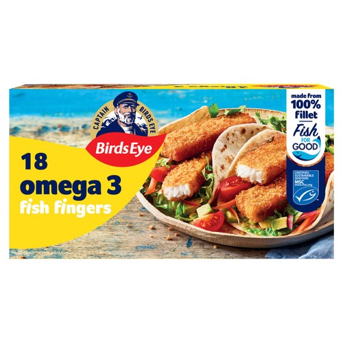 Birds Eye 18 MSC Breaded Omega 3 Fish Fingers - Ocado