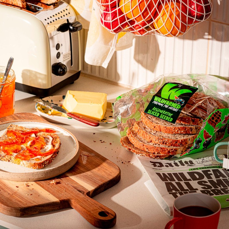 Wildfarmed Sliced Seeded Bread - Ocado