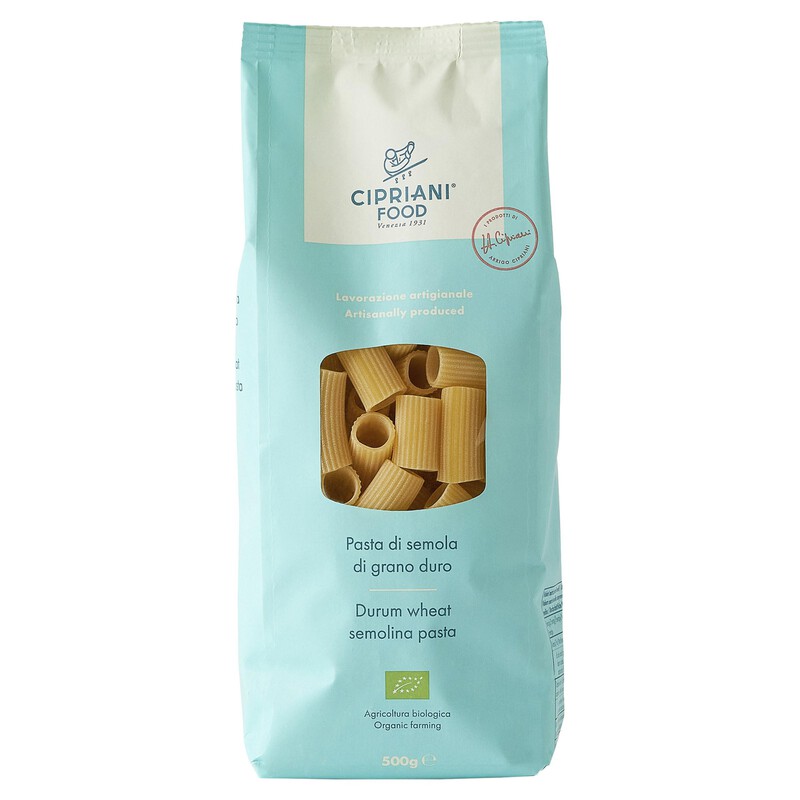 Cipriani Organic Rigatoni Pasta - Ocado