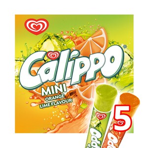 Wall's Mini Calippo Orange and Lemon-Lime Ice Lollies - Ocado