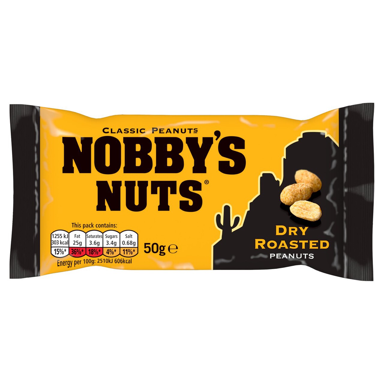 Nobby's Nuts Classic Dry Roasted Peanuts - Ocado