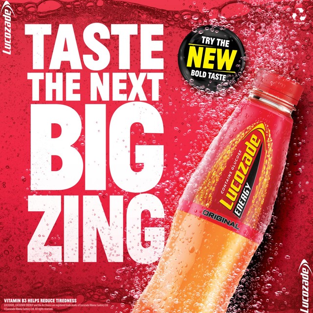 Lucozade Energy Drink Original - Ocado