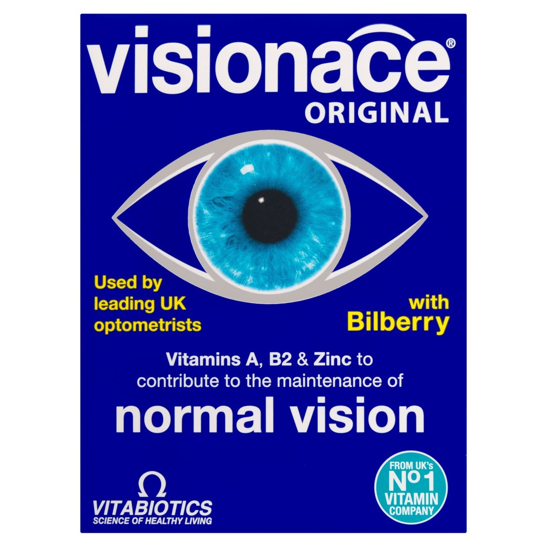 Vitabiotics Visionace Original Normal Vision tablets - Ocado