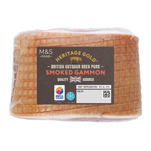 M&S British Outdoor Bred Smoked Gammon - Ocado