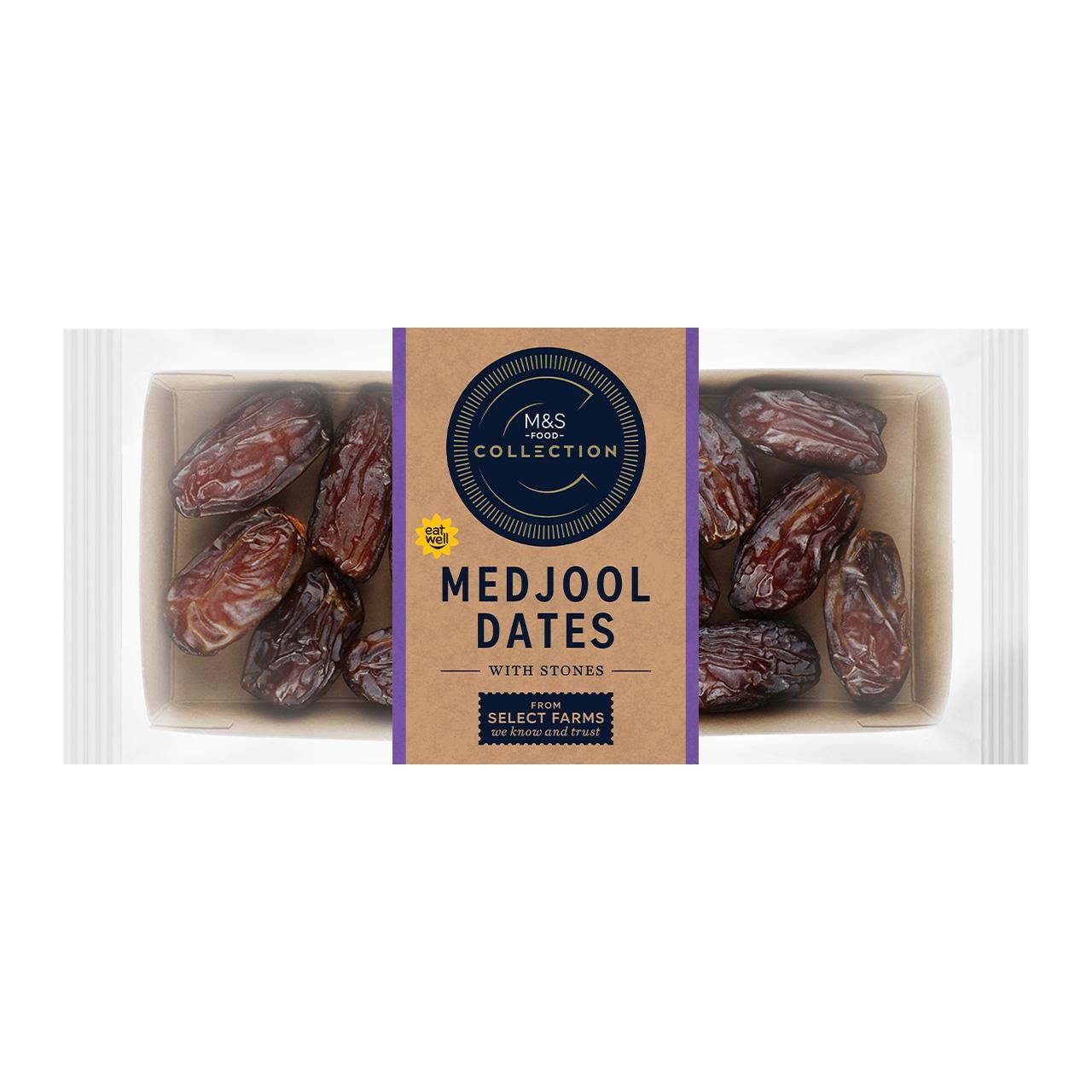 M&S Collection Medjool Dates with Stones - Ocado