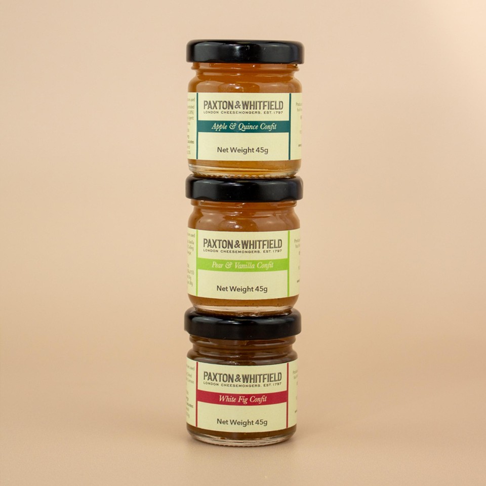 Paxton & Whitfield Trio of Mini Confit - Ocado