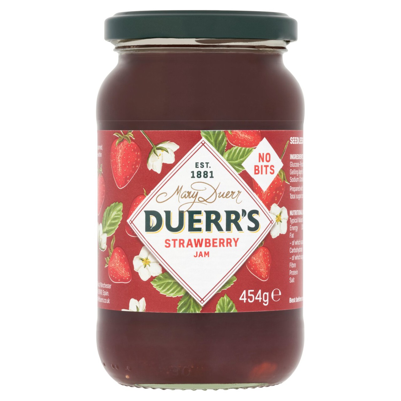 Duerr's Strawberry Jam - Ocado
