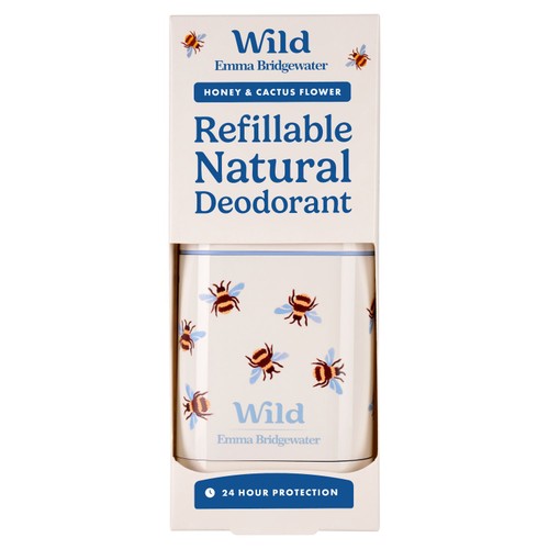 Wild Emma Bridgewater Bee Case and Honey & Cactus Flower Deodorant - Ocado
