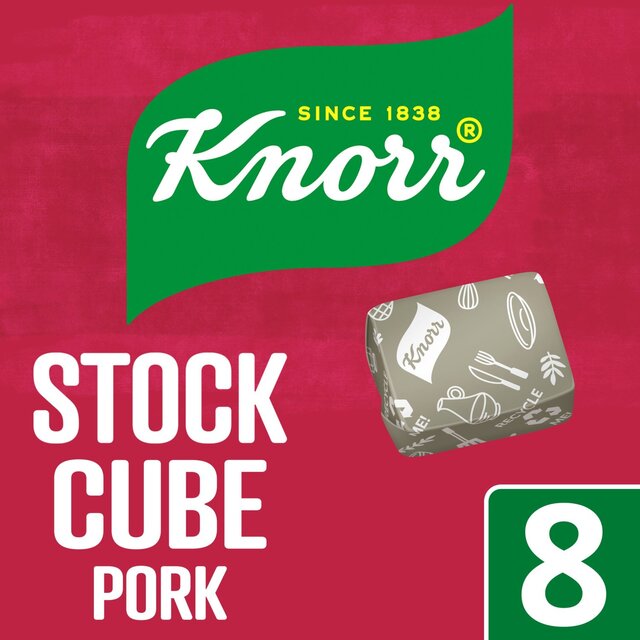 Knorr Pork Stock Cubes 8 x 10g from Ocado Knorr Pork Stock Cubes 8 x 10g from Ocado