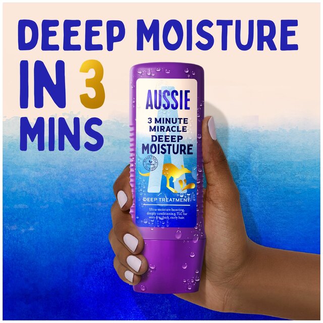 Aussie 3 Minute Miracle Deep Moisture Hair Treatment Ocado