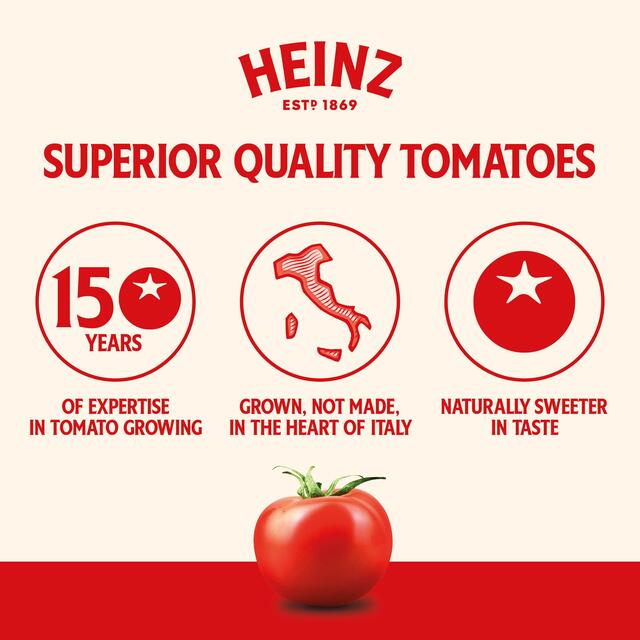 Heinz Finely Chopped Tomatoes | Ocado Heinz Finely Chopped Tomatoes | Ocado